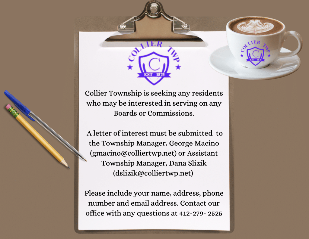 Boards and Commissions - Collier Township